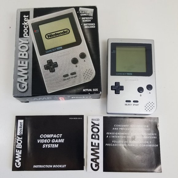 Nintendo | Video Games & Consoles | Game Boy Pocket Silver Made In ...